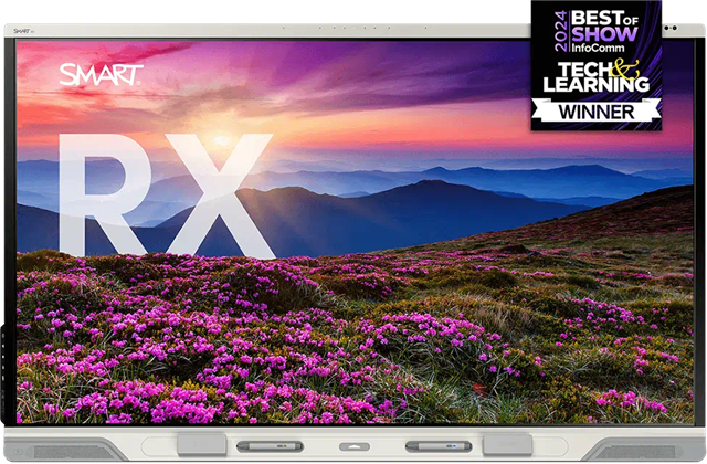 SMART Board RX086 series interactive display with iQ, 5Y Assure